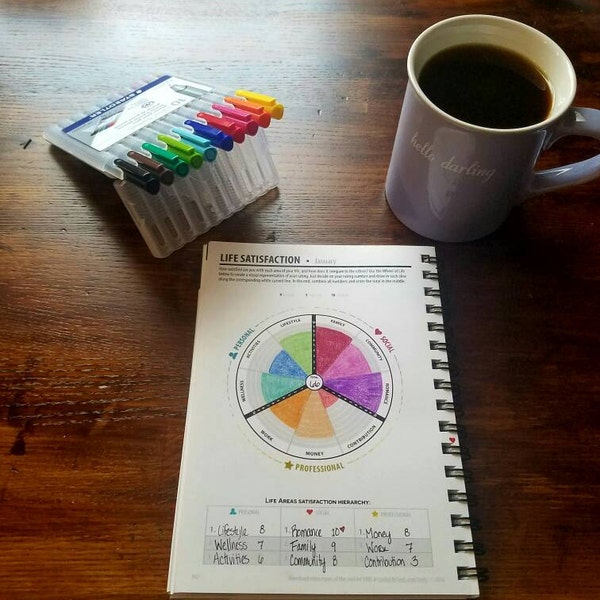 Goal Planner Printable PDF by LUCKY Life Tools, Goal Setting Tools; Instant Download, 8.5"x11 ...