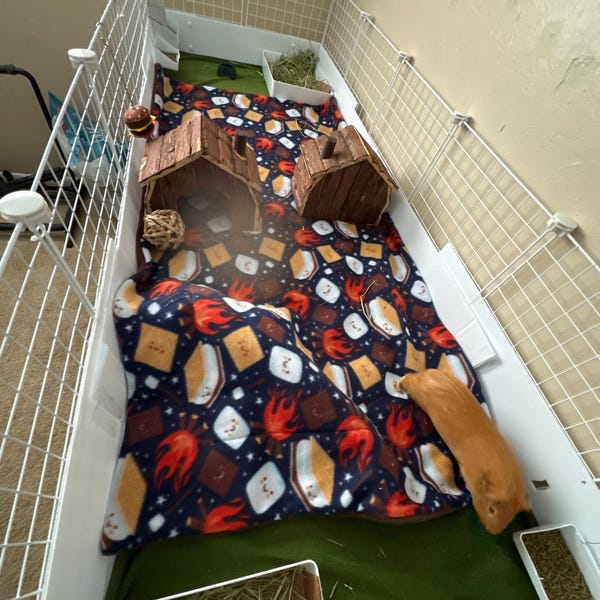 Guinea Pig Cage Liner | Fleece Cage Liner | Midwest Cage Liner | C&C ...
