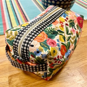 PDF Holland Pouch Pattern Quilted Boxy Pouch Pattern PDF Pattern ...