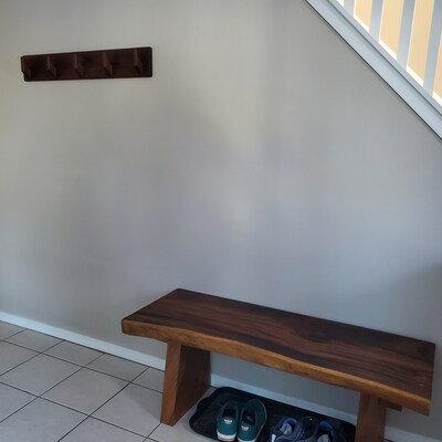 Ottoman Table Top Tray in Walnut, Custom Ottoman Tray, Ottoman Cocktail ...