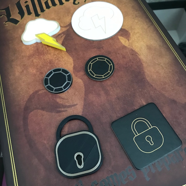 Villainous Upgraded Tokens- the Ultimate Evil Collection - Etsy