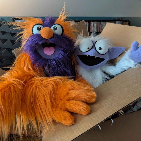 CUSTOM Nosey Pro - Professional Live Hand Puppet - Etsy