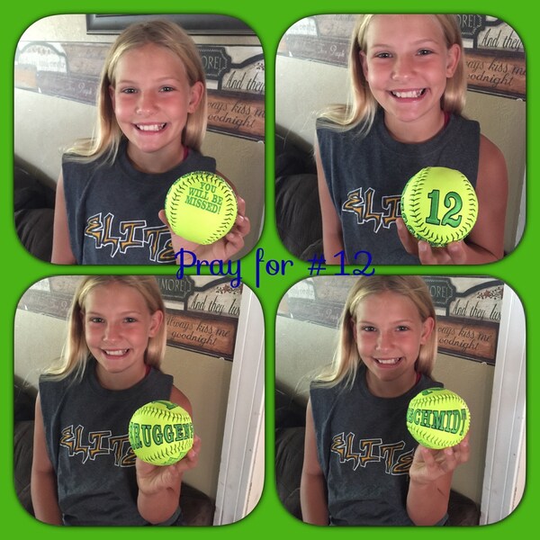 Personalized Softball/baseball With Extra Info - Etsy