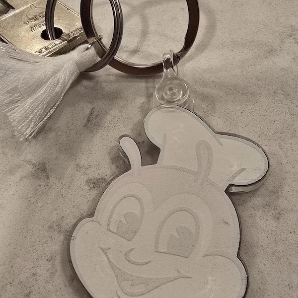 Jollibee Keychain, Unique Keychain, Acrylic Keychain, Philippines ...