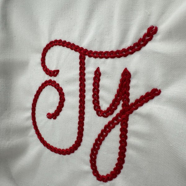 Bold Chain Stitch FONT Dense Chain Machine Embroidery Designs in ...