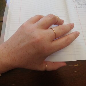 Pointy ring recycled sterling silver ring | Etsy