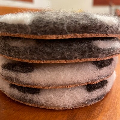 Felted Wool Coasters - Etsy
