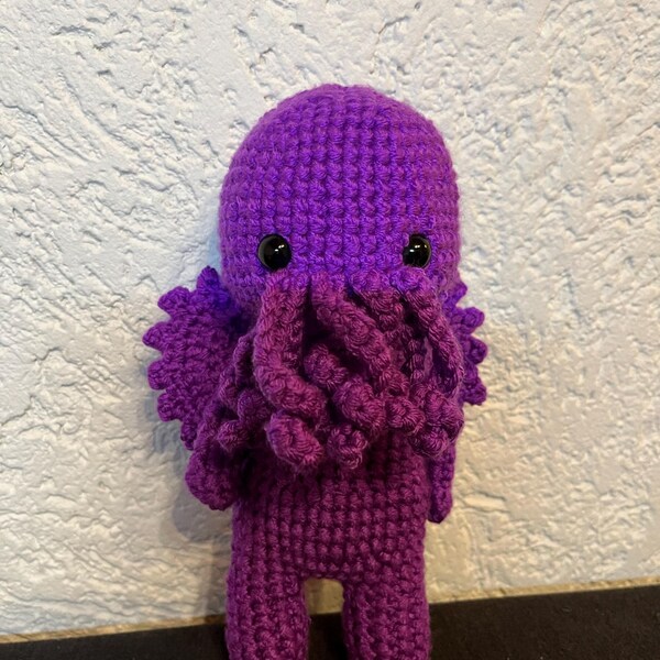Cthulhu Crochet Pattern - Mini Cthulhu Eldritch God - Etsy