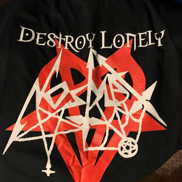 Destroy Lonely No Stylist Opium Merch Heavy Cotton Tee Shirt - Etsy