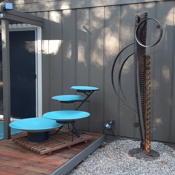 Concrete Firepit (firepot) Hand-carved by Joe Rivera & Cristi Mason ...