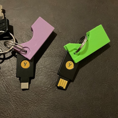Yubikey 5ci Cover Case Keychain NEW DESIGN - Etsy