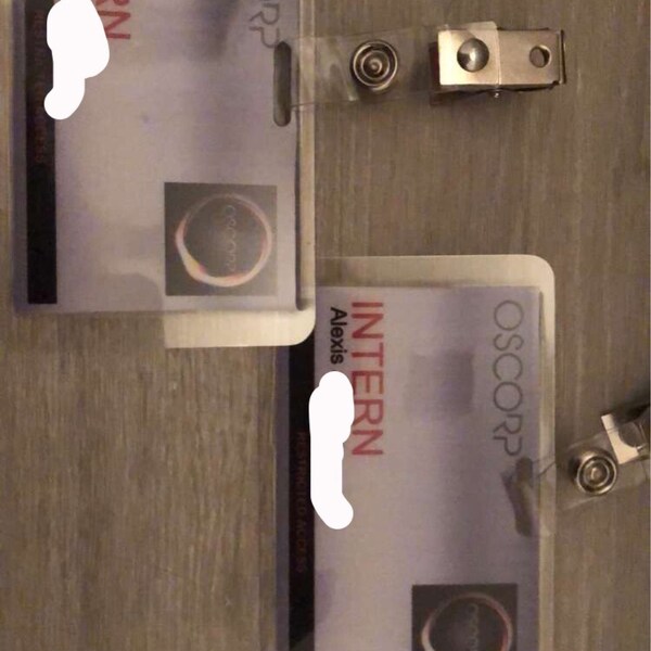 OSCORP Intern ID Badges Inspired by the Amazing Spider-man - Etsy