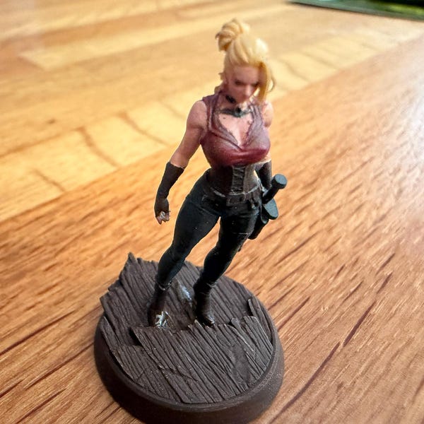 Custom D&D Character Miniature From Your Photo | Personalized RPG Hero ...
