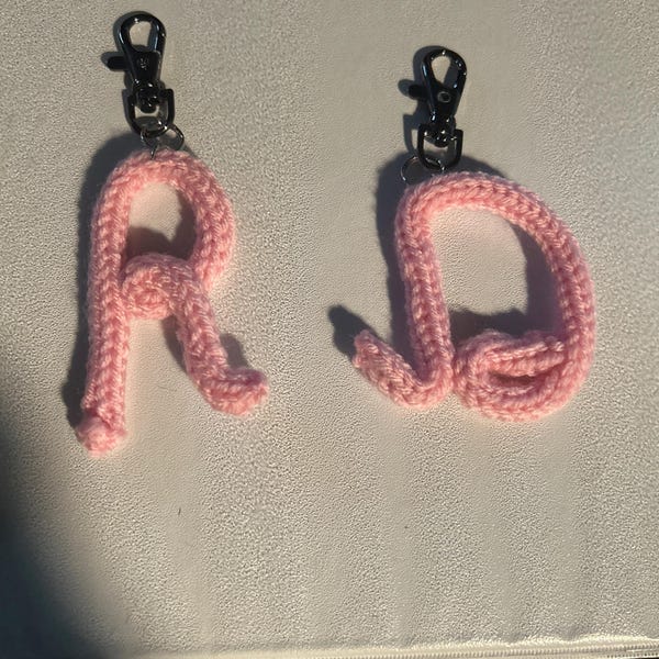 Alphabet Template Bundle for Knitted Wire Art, 2 Different Designs Each ...