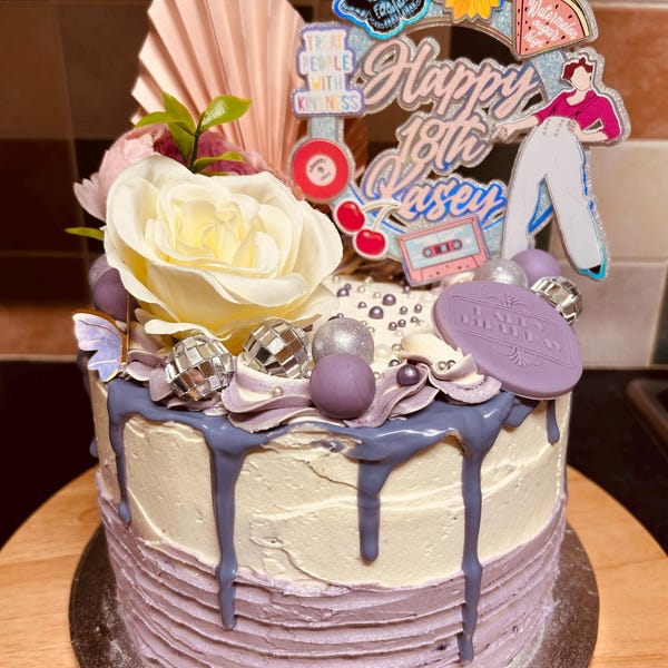 Harry Styles Inspired Cake Topper , Harry Styles Inspired Cake ...
