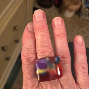 Vintage 80s Multi-color Plastic Charm Necklace With 11 Huge Figural ...