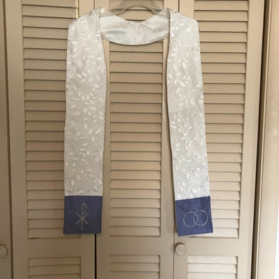 PDF Downloadprintable Tapered Clergy Stole Pattern and Instructions See ...