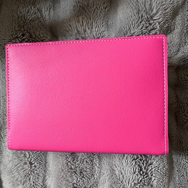 Bright Pink Regular Size Lds Quad Simulated Leather With Salt Lake