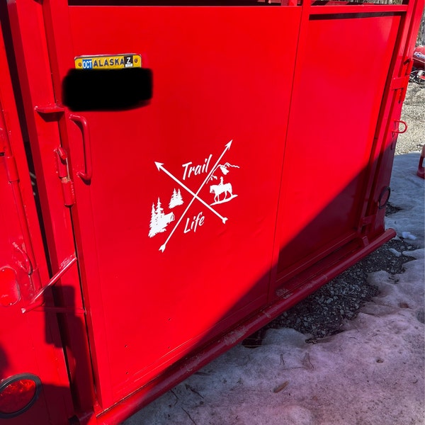 Trail Life/trail Rider Decal for Vehicle or Trailer - Etsy