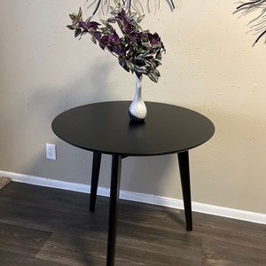 Orion 37 Inch Round Dining Table / True Scandinavian Contemporary From ...