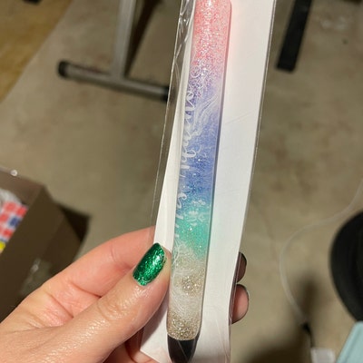 RSVP Personalized Glitter Ball Point Pen - Etsy