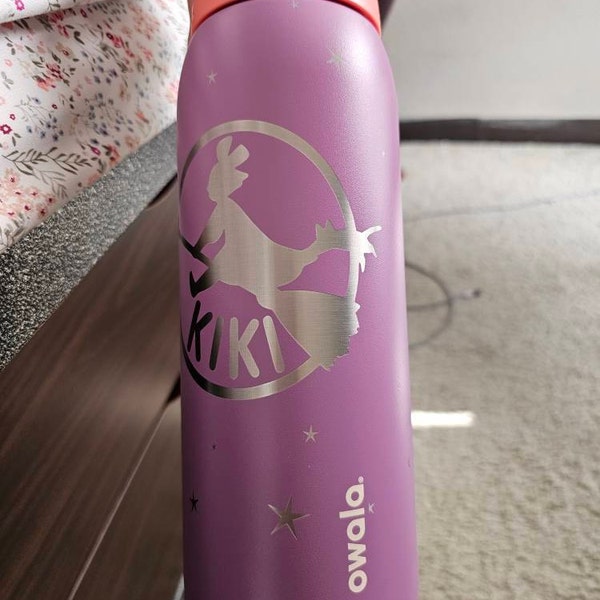 Daisy Engraved Owala Freesip Bottle, 32oz Owala Freesip, Daisy Full ...