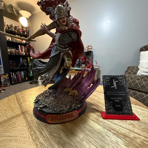 Hand-painted Queen Marika Statue – Elden Ring Collectible Figurine - Etsy