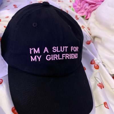 Im A Slut for My Girlfriend Hat Valentines Day for Boyfriend Funny ...
