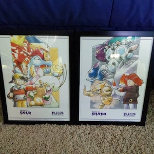 Pokémon R/B/Y Gym Leaders and Red/blue Set of 10 A4 Sized Posters - Etsy