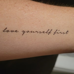 Go Live Temporary Tattoo set of 3 - Etsy