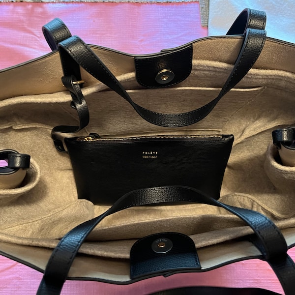 Handmade Felt Insert Organizer for Polène Cyme Bag - Etsy