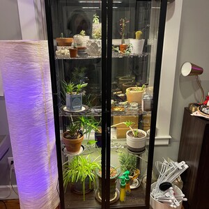 Milsbo Tall Set of 3 Sizes Shelves for IKEA Indoor Greenhouse Cabinet ...