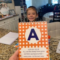 KJV, Gospel Alphabet, ABC Book, Chart, Children, Bible Verse, Scripture ...