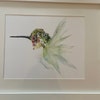 Anna's Hummingbird II Watercolor Giclee Print, Watercolor Hummingbird ...