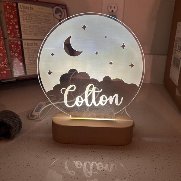 Custom LED Butterfly Name Light Personalized Bedroom Decor Sign Light ...