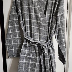 Bridesmaid Flannel Plaid Robe, Bridesmaid Robes, Monogrammed Robe ...