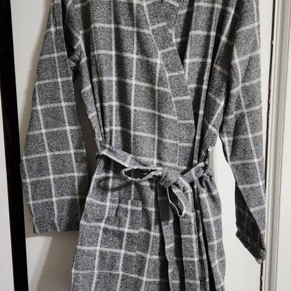 Bridesmaid Flannel Plaid Robe, Bridesmaid Robes, Monogrammed Robe ...