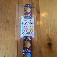 Personalized Christmas Themed Slap Bracelets for Kids, Slappy Christmas ...