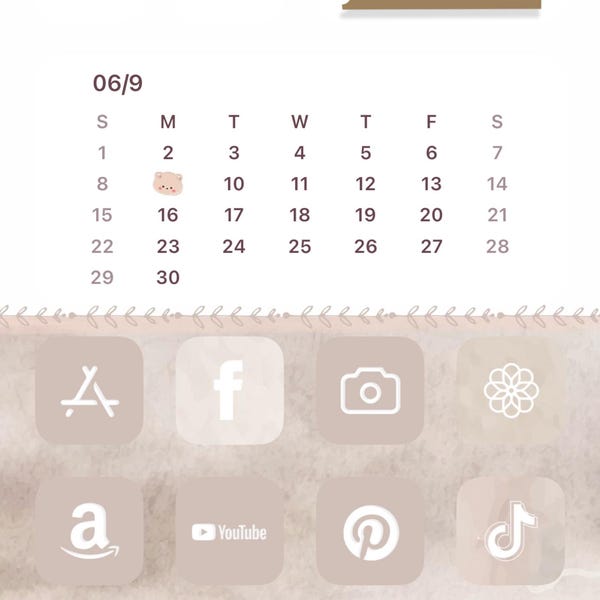 Neutral Ios Theme Pack for iPad & iPhone | 3,600 Biege iPhone Icons ...