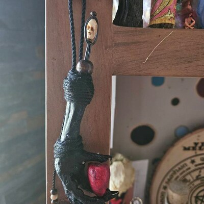 Chicken Foot / Heart Charm Voodoo Santeria - Etsy