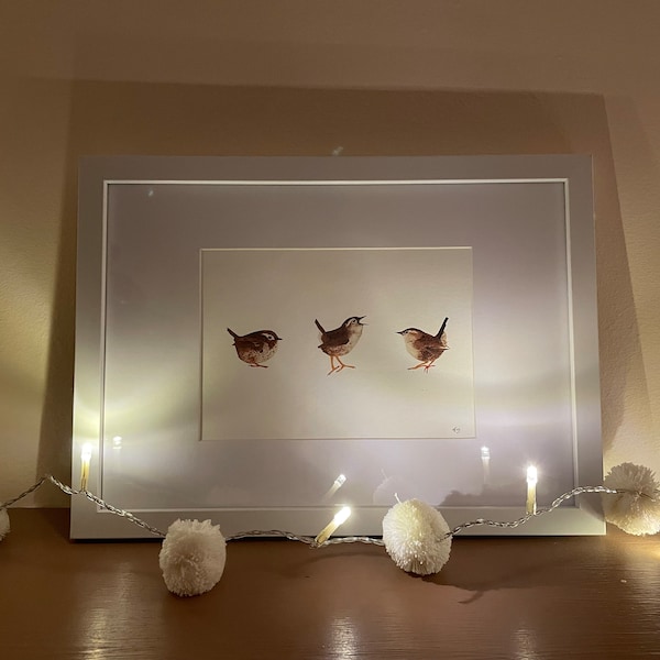Three Little Wrens - Etsy