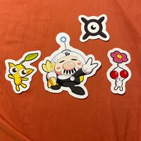 Pikmin Chibi Sticker Set - Etsy Canada