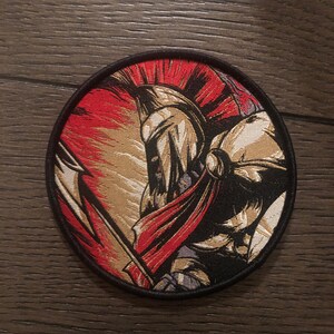 Spartan Woven Patch - Etsy