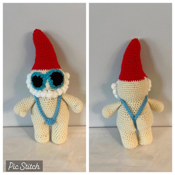 Crochet Pattern: Mankini Gnome - Etsy UK
