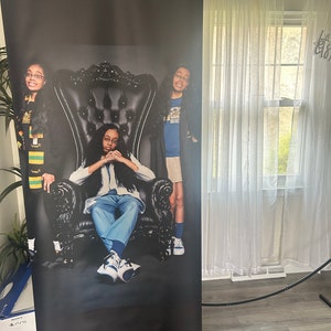 Custom Graduation Retractable Banner Stand INCLUDED With Full Color ...