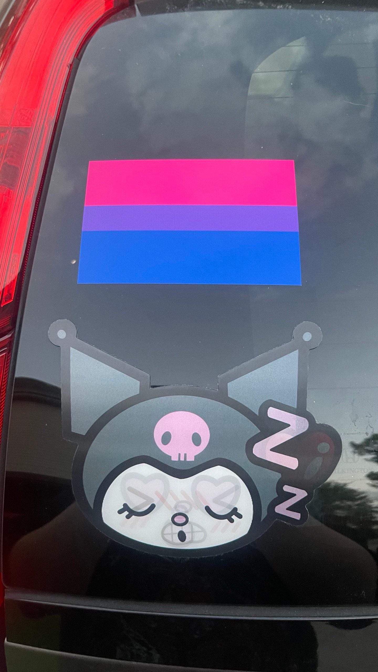 Bi Bisexual Flag Lgbt Rights Support Pride Symbol Vibrant Color
