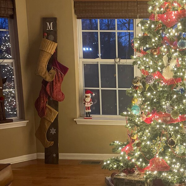 Vertical Stocking Holder 6ft, Stockings Were Hung, Stocking Holder ...