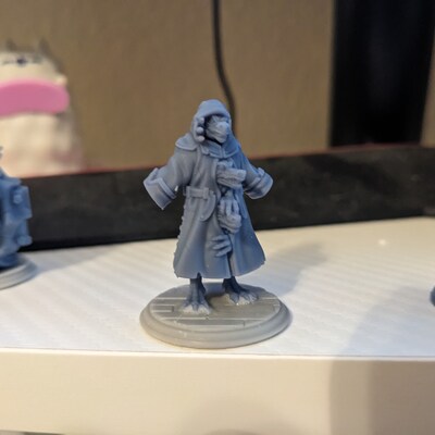 Old West Spellslinger 28mm 32mm D&D 3D Resin Print Miniature Dungeons ...