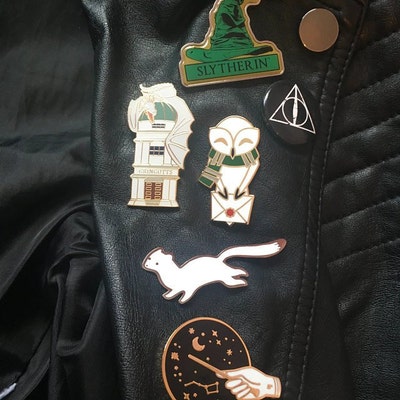 Ermine Enamel Pin Weasel Pin Ferret Pin Cute Animal Pin Minimalist Pin ...