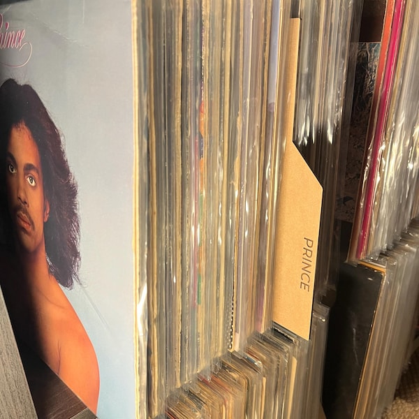 Vinyl Record Dividers, Classic Tab Record Dividers, Laser Cut MDF, Made ...